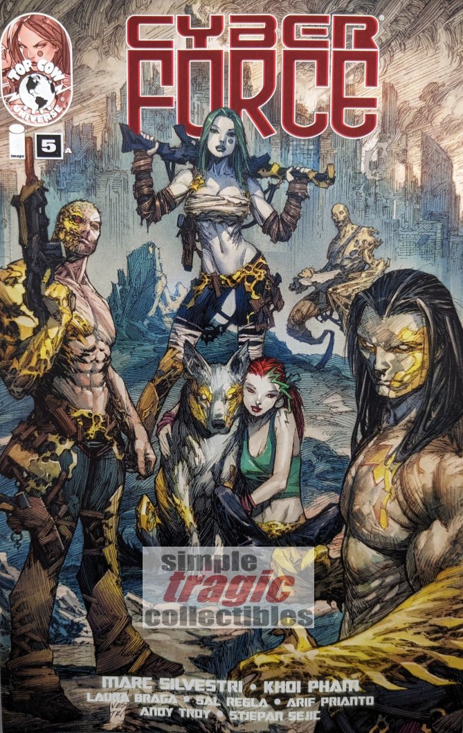 Cyber Force (2012) #5 – Simple Tragic Collectibles