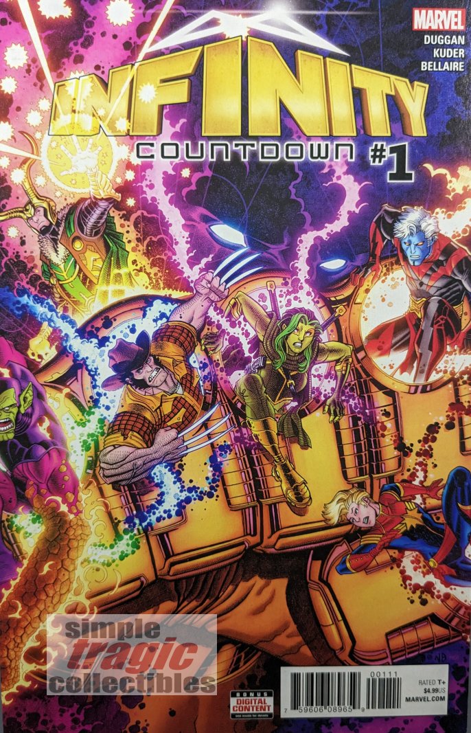 Infinity Countdown (2018) #1 (of 5) – Simple Tragic Collectibles