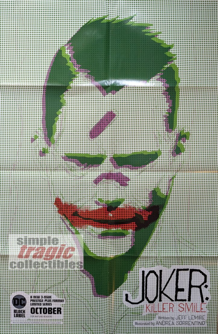 Joker: Killer Smile (2019) 24" x 36" Promo Poster – Simple Tragic Collectibles
