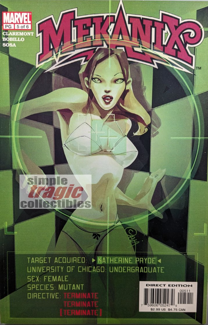 Mekanix (2002) #5 (of 6) – Simple Tragic Collectibles