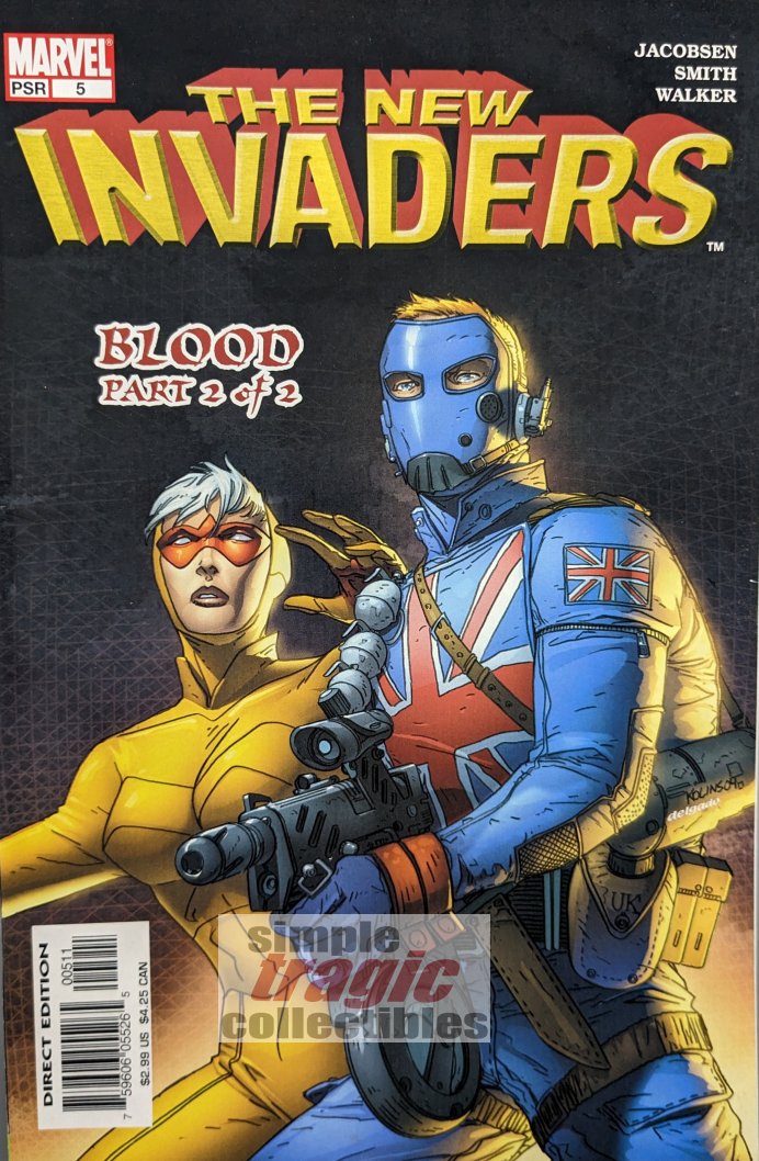 New Invaders (2004) #5 – Simple Tragic Collectibles
