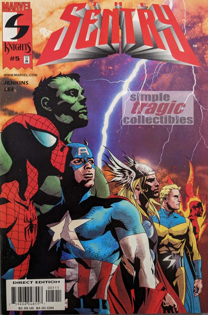Sentry (2000) #5 (of 5) – Simple Tragic Collectibles
