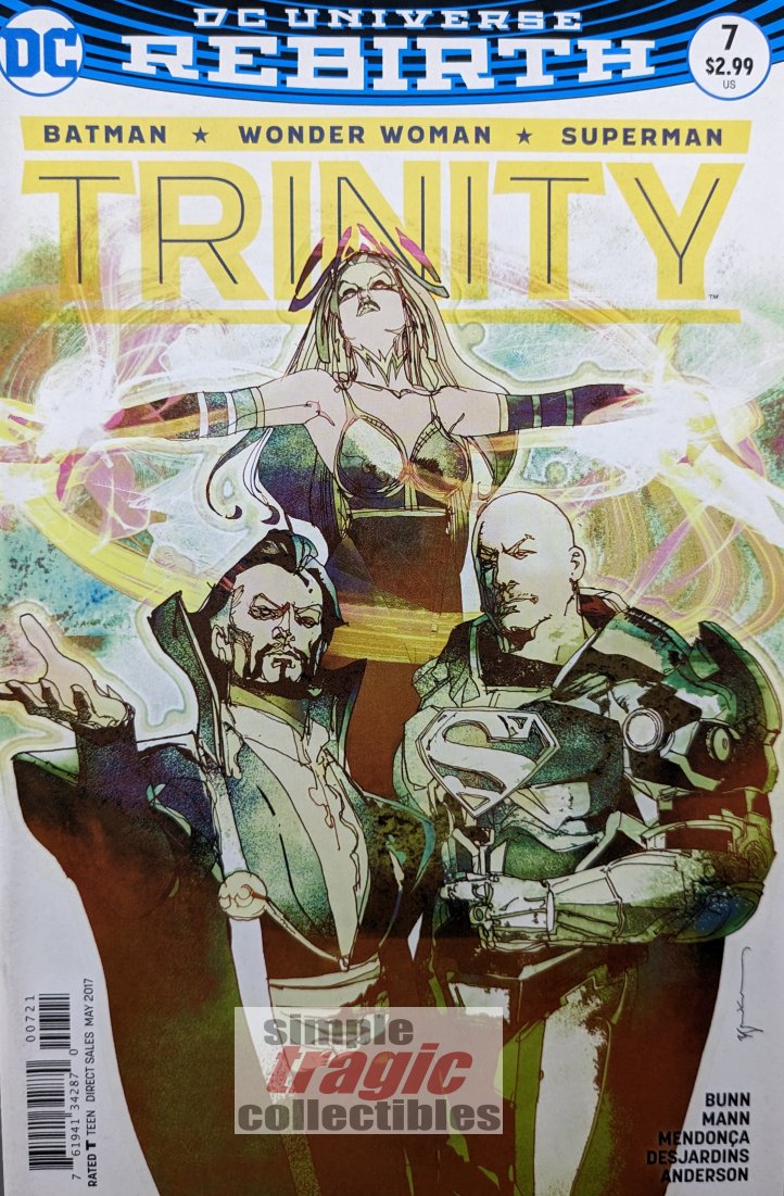Trinity (2016) #7 (Sienkiewicz Variant) – Simple Tragic Collectibles