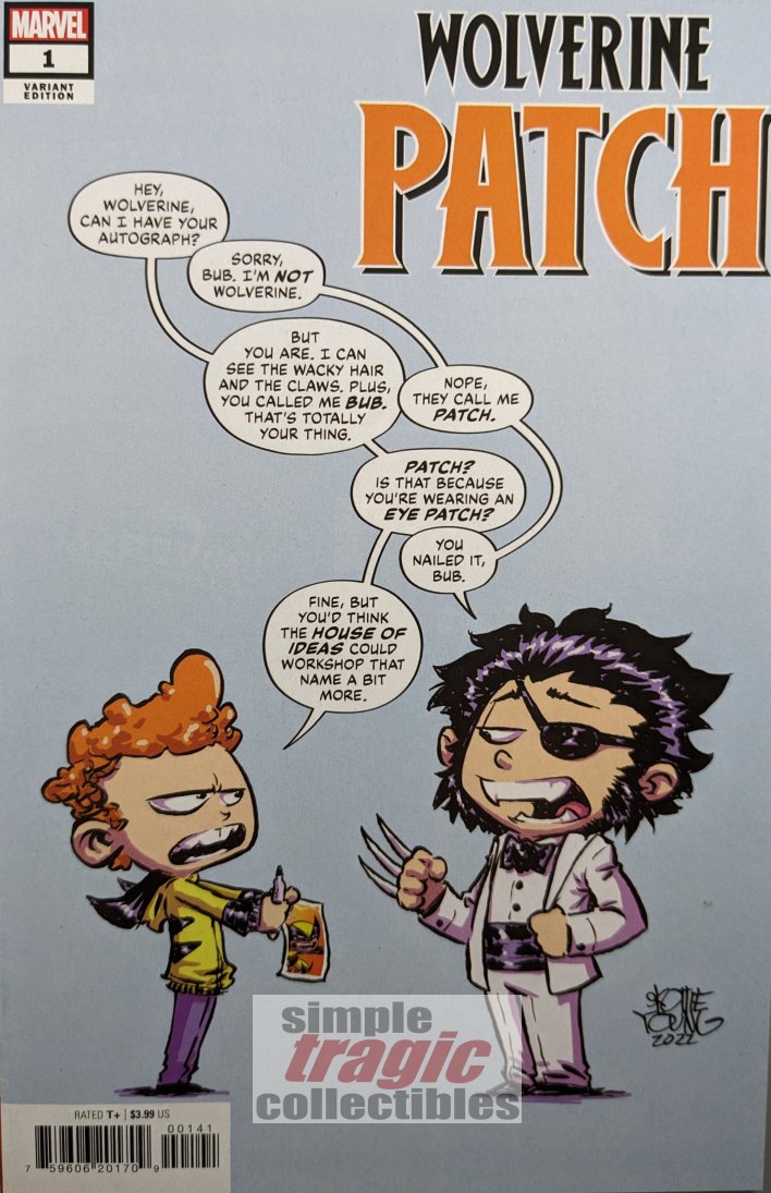 Wolverine: Patch (2022) #1 (of 5) (Variant Young) – Simple Tragic Collectibles