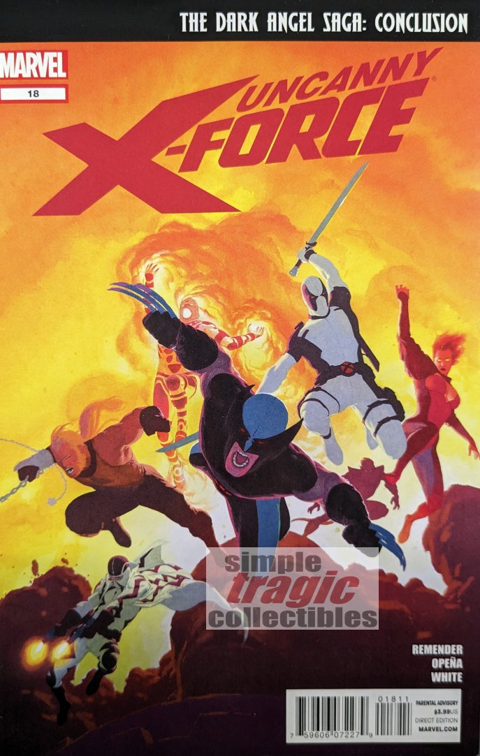 Uncanny X-Force (2010) #18 – Simple Tragic Collectibles