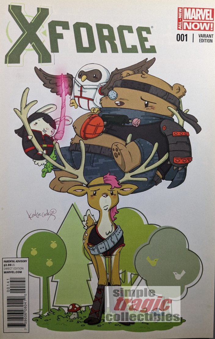 X-Force (2014) #1 (Variant Cook) – Simple Tragic Collectibles