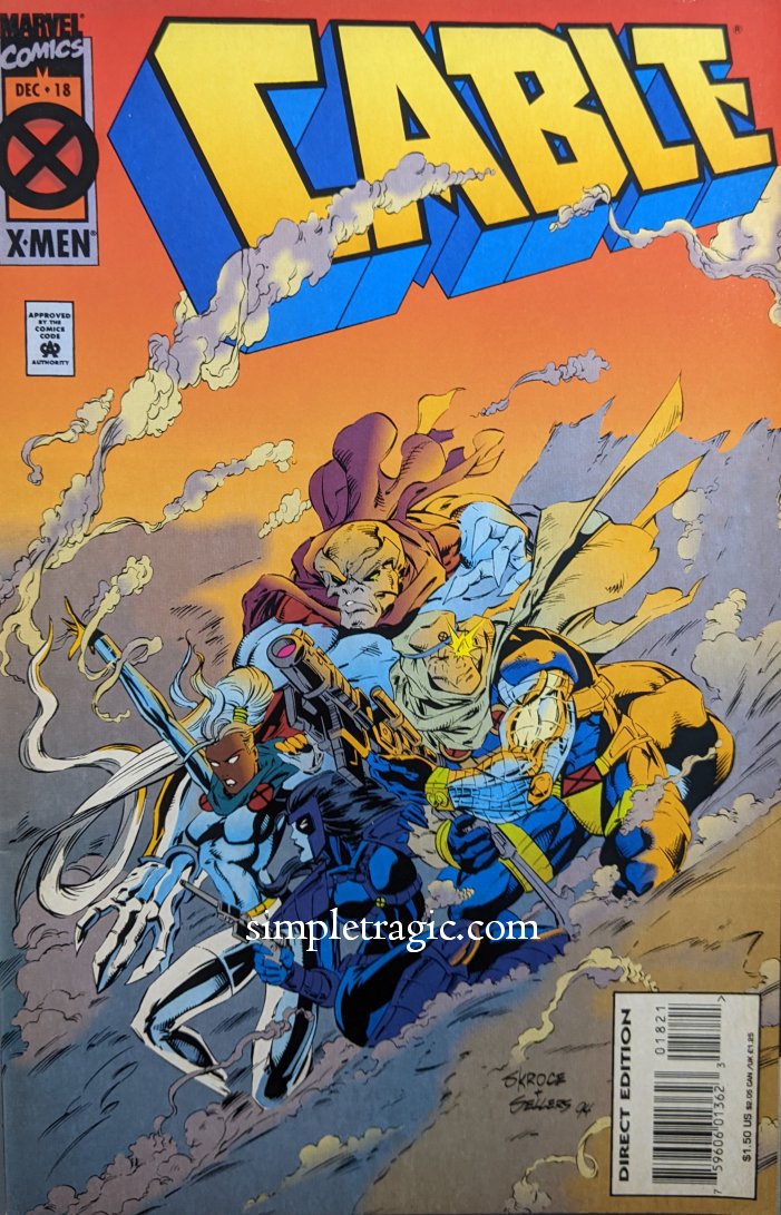 Cable (1993) #18 (Standard) – Simple Tragic Collectibles