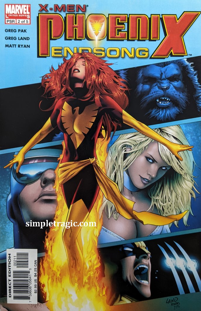 X-Men: Phoenix Endsong (2005) #2 (Of 5) – Simple Tragic Collectibles