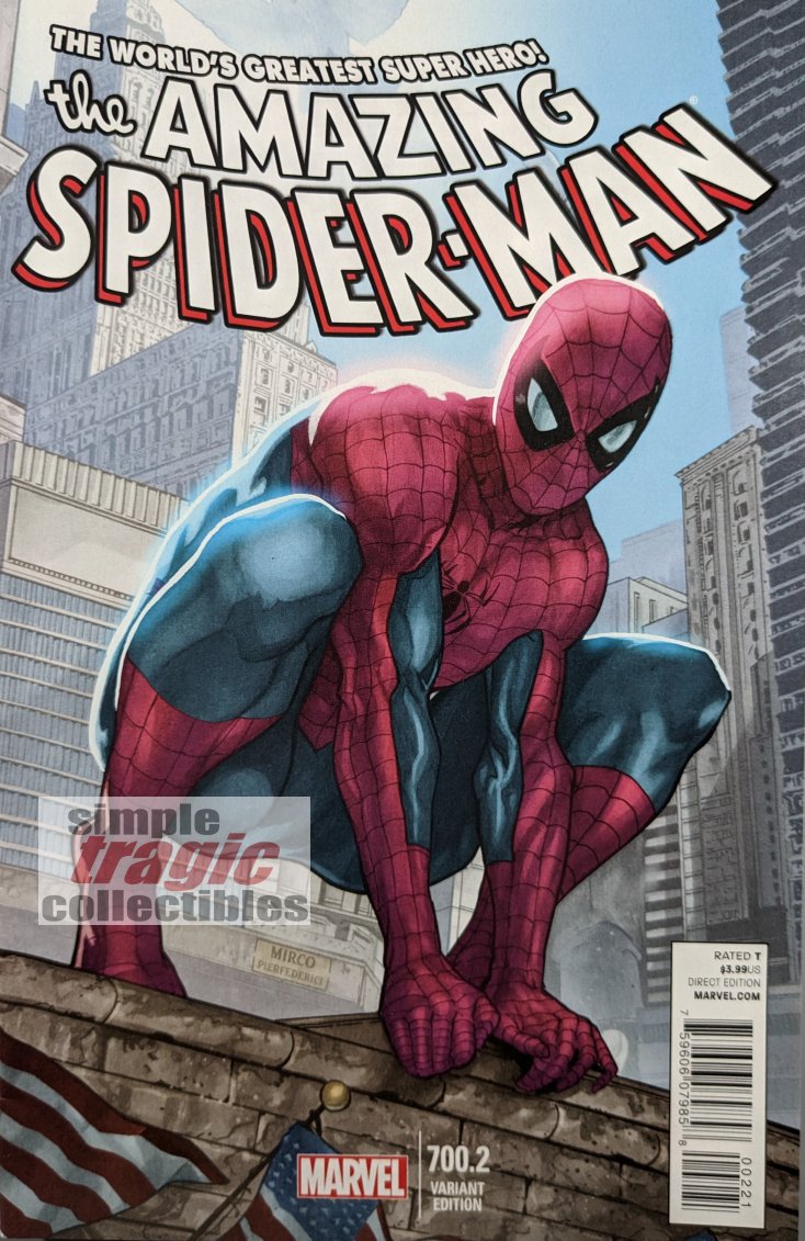 Amazing Spider-Man, The (1963) #700.2 (Variant Pierfederici) – Simple ...