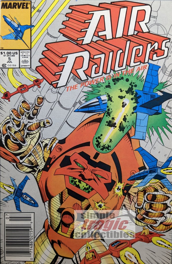 Air Raiders (1987) #5 – Simple Tragic Collectibles