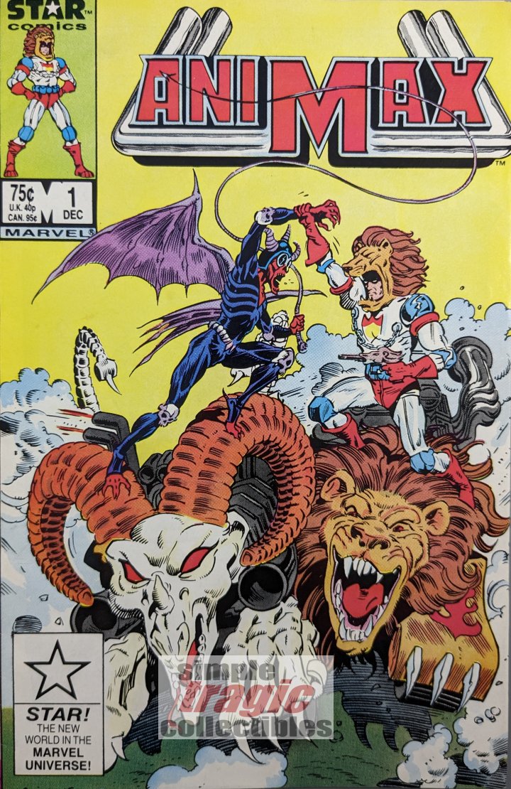 Animax (1986) #1 – Simple Tragic Collectibles