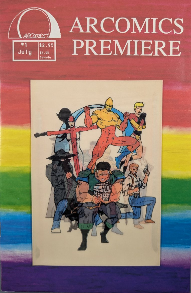 Arcomics Premiere (1993) #1 (Lenticular Cover) – Simple Tragic Collectibles