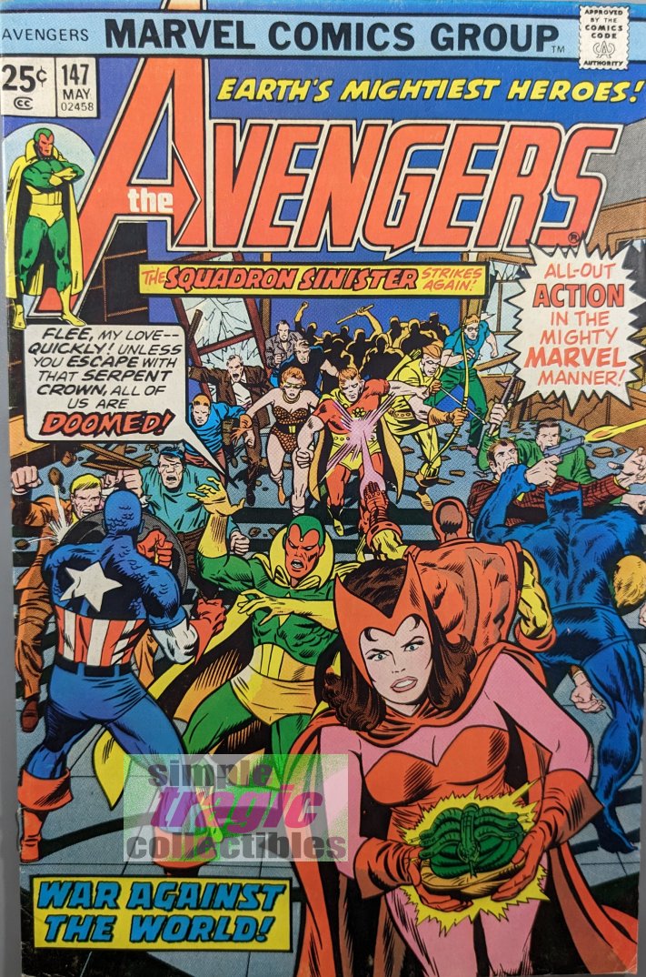 Avengers, The (1963) #147 – Simple Tragic Collectibles