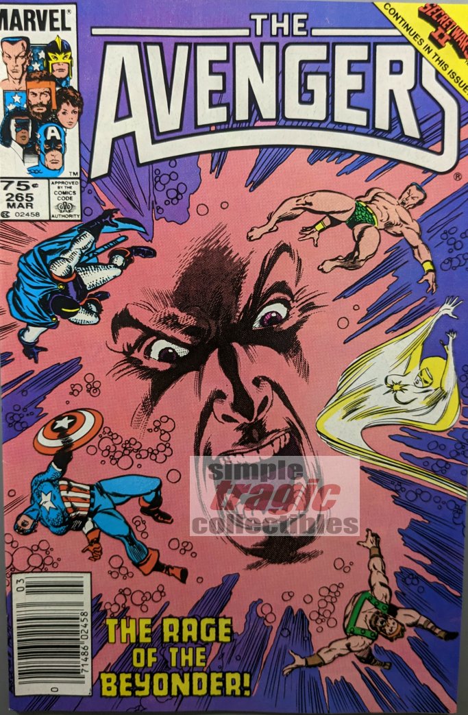 Avengers, The (1963) #265 – Simple Tragic Collectibles