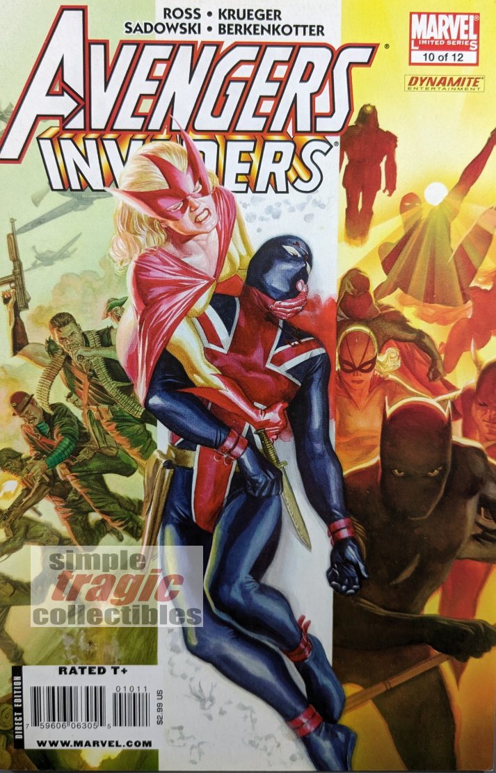 Avengers / Invaders (2008) #10 (of 12) – Simple Tragic Collectibles