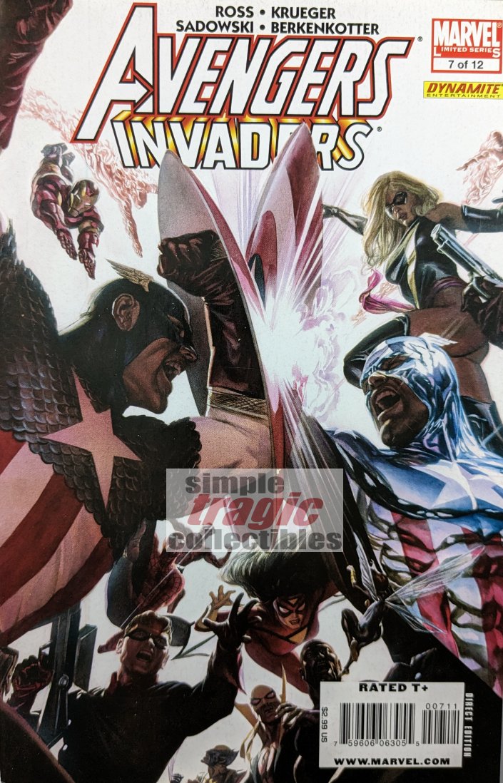 Avengers / Invaders (2008) #7 (of 12) – Simple Tragic Collectibles