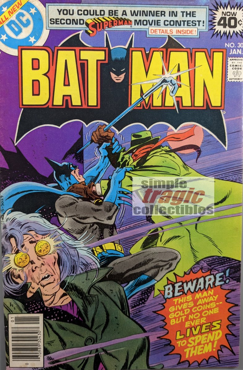 Batman (1940) #307 – Simple Tragic Collectibles
