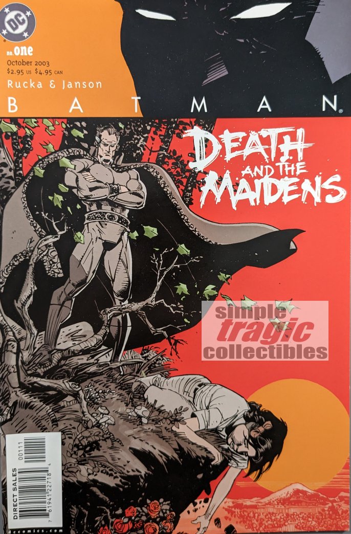Batman: Death And The Maidens (2003) #1 (of 9) – Simple Tragic Collectibles