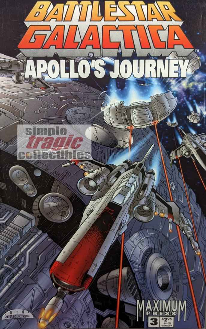 Battlestar Galactica: Apollo's Journey (1996) #3 (of 3) – Simple Tragic ...
