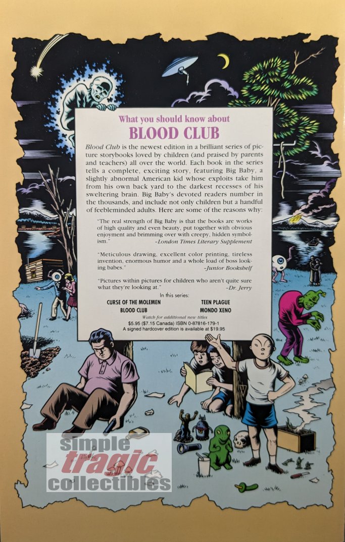 Blood Club (1992) #2 (of 2) – Simple Tragic Collectibles