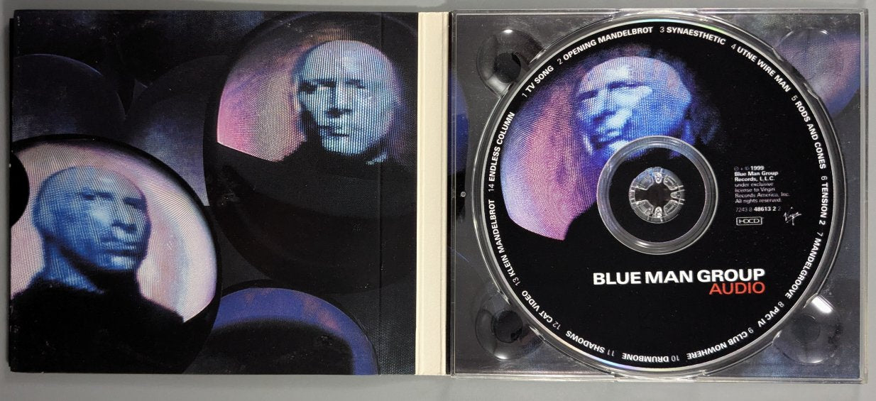 Blue Man Group - Audio (1999) - CD (Pre-Owned) – Simple Tragic Collectibles