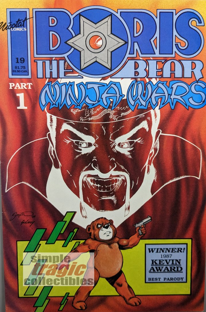 Boris The Bear (1986) #19 – Simple Tragic Collectibles