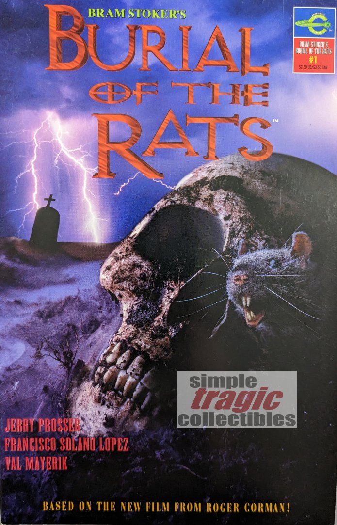 Bram Stoker's Burial Of The Rats (1995) #1-3 Complete Set – Simple ...