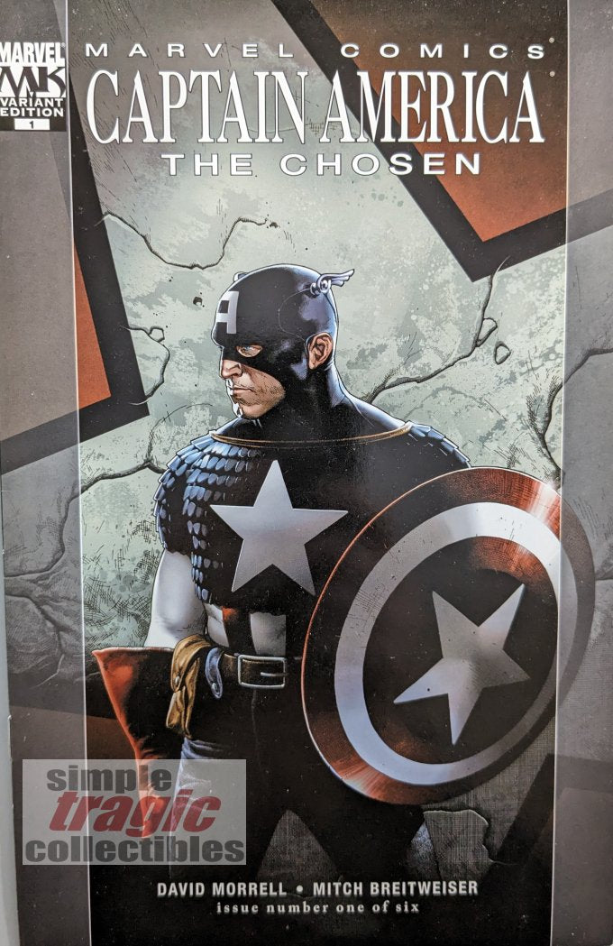 Captain America: The Chosen (2007) #1 (of 6) (Variant Charest) – Simple ...