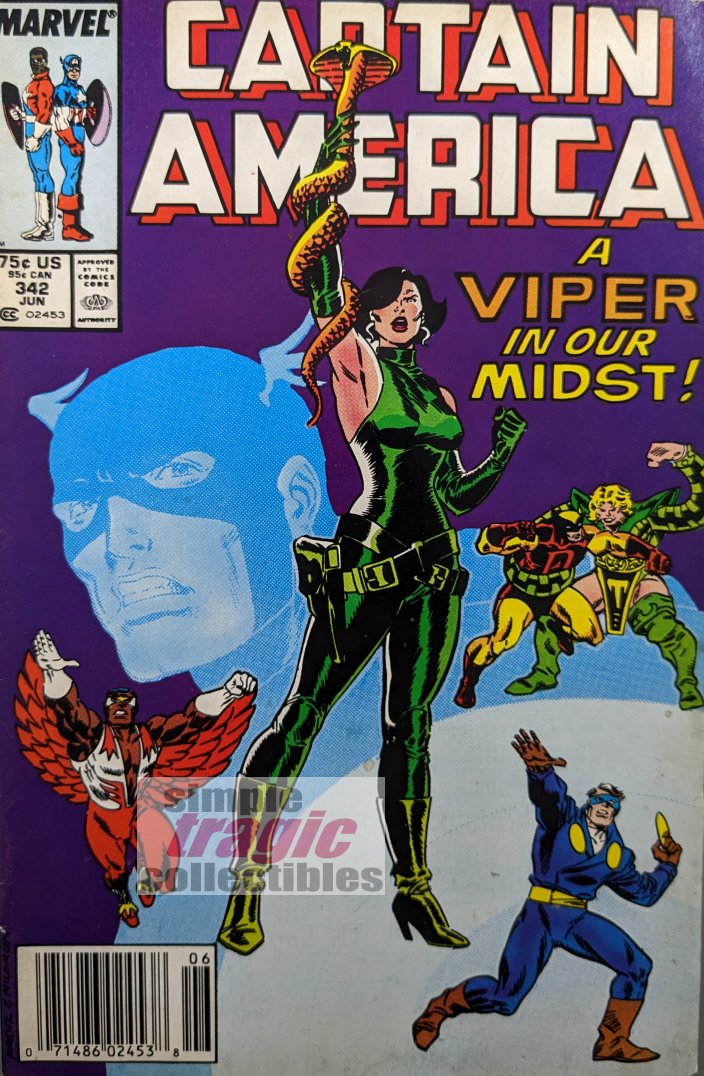 Captain America (1968) #342 – Simple Tragic Collectibles