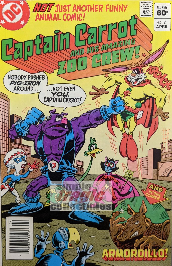 Captain Carrot And His Amazing Zoo Crew (1982) #2 – Simple Tragic ...
