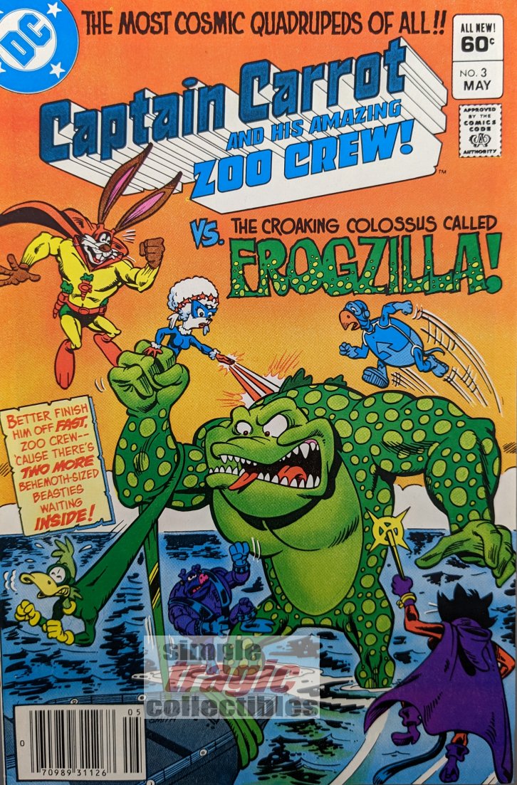 Captain Carrot And His Amazing Zoo Crew (1982) #3 – Simple Tragic ...