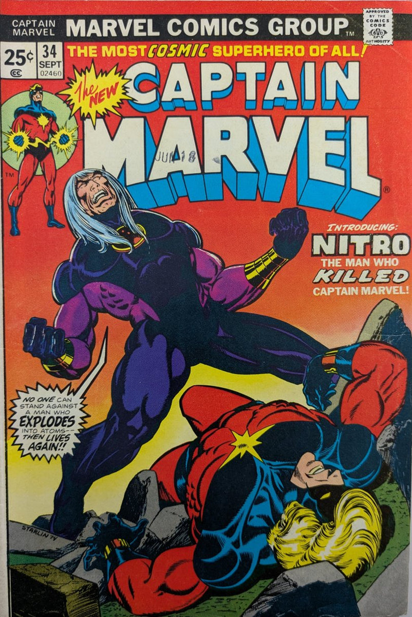 Captain Marvel (1968) #34 – Simple Tragic Collectibles