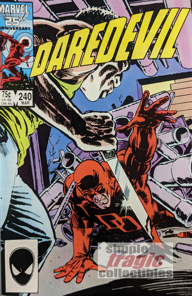 Daredevil (1964) #240 – Simple Tragic Collectibles