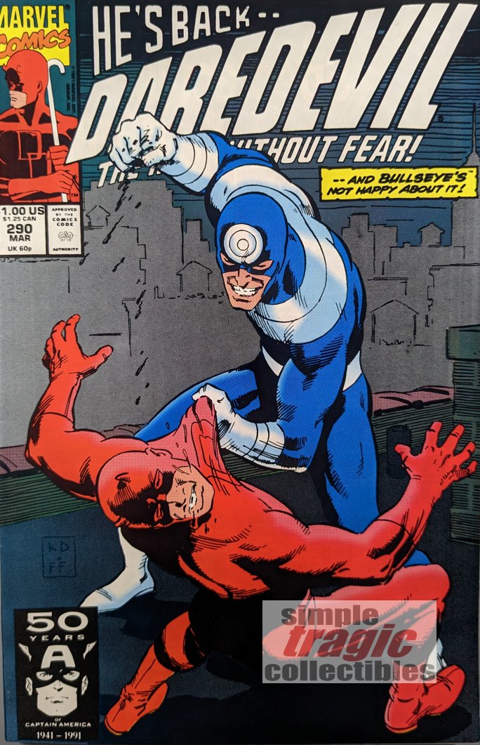 Daredevil (1964) #290 – Simple Tragic Collectibles