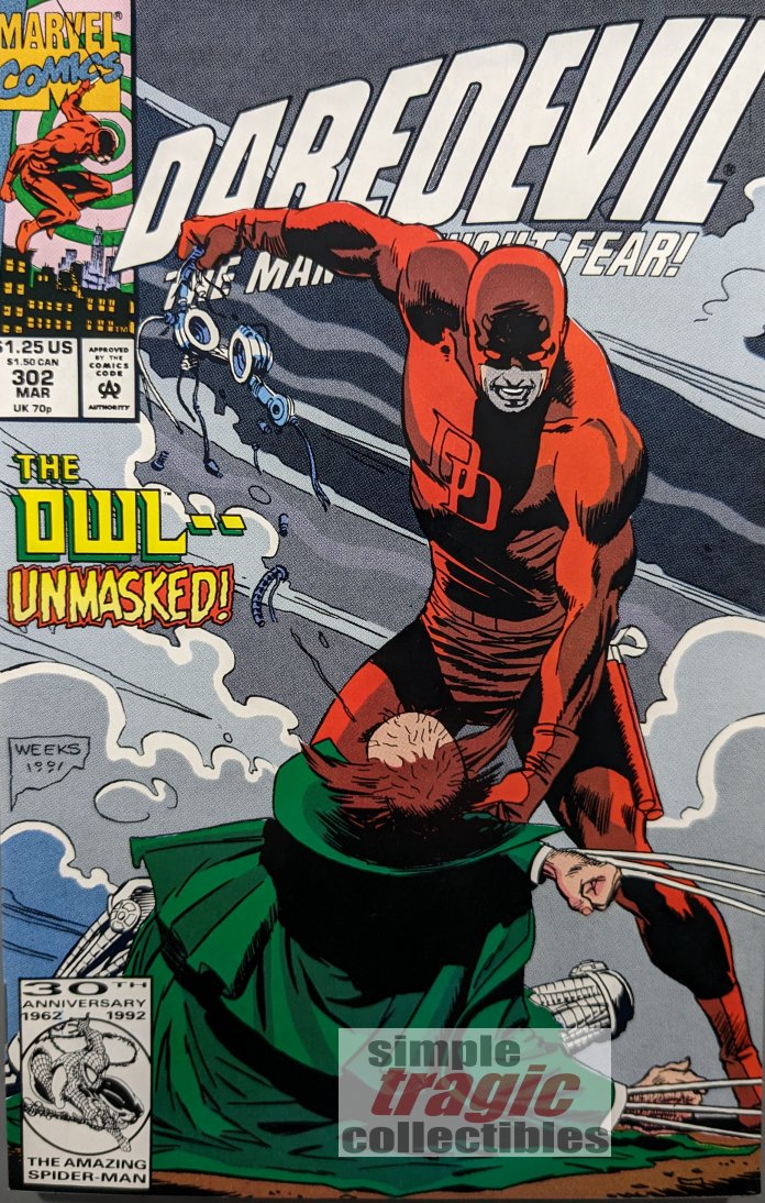 Daredevil (1964) #302 – Simple Tragic Collectibles