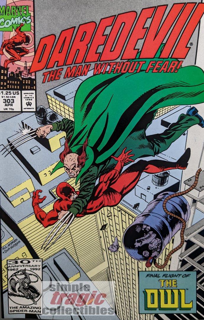 Daredevil (1964) #303 – Simple Tragic Collectibles