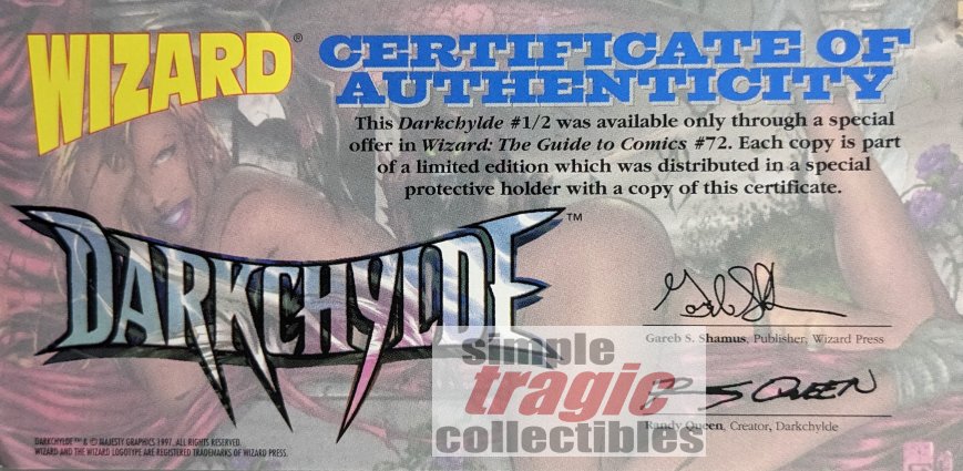 Darkchylde (1996) #1/2 (Wizard Exclusive) – Simple Tragic Collectibles