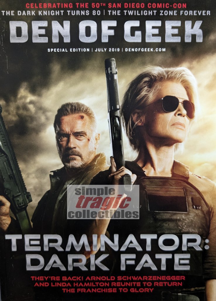 Den Of Geek Magazine (2015) July, 2019 – Simple Tragic Collectibles