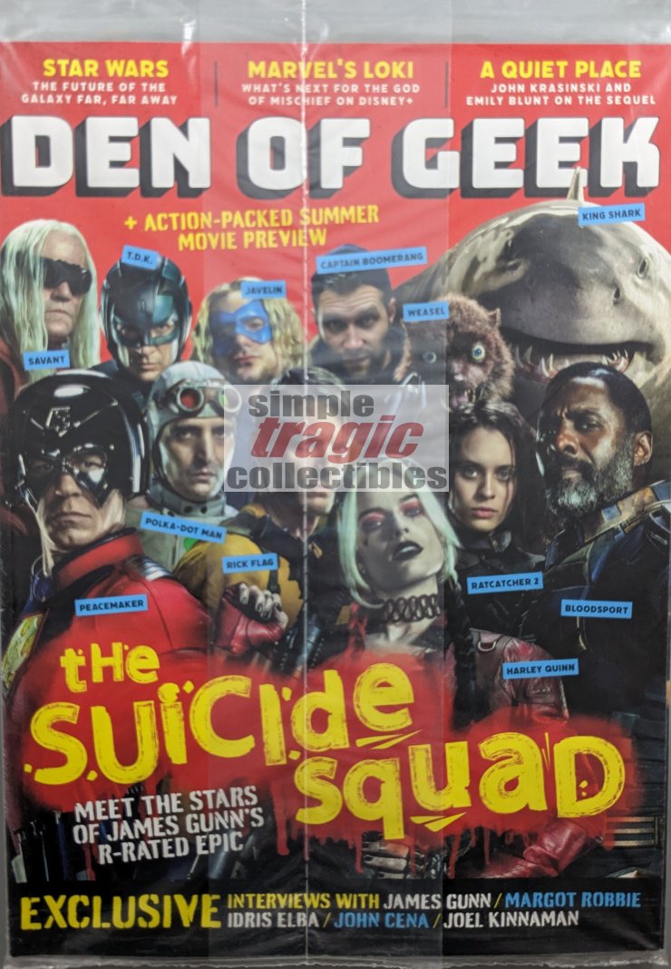 Den Of Geek Magazine (2015) Summer, 2021 SEALED – Simple Tragic ...