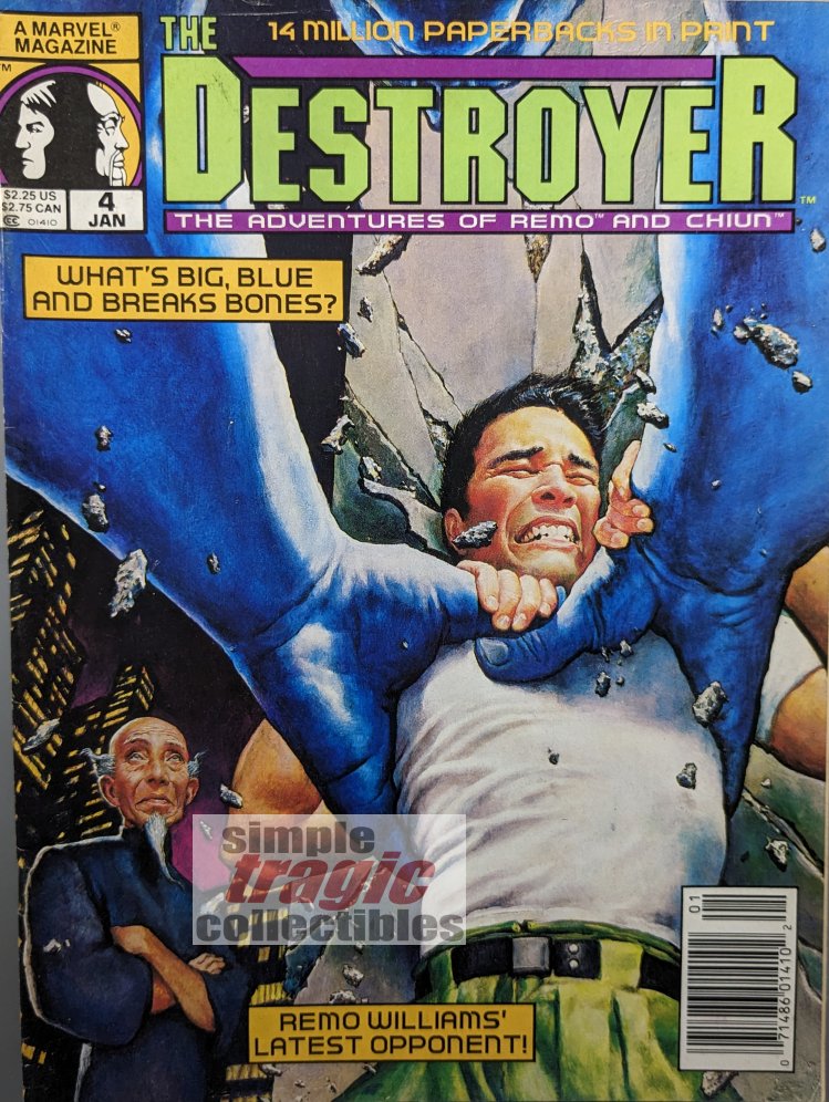 Destroyer Magazine, The (1989) #4 – Simple Tragic Collectibles