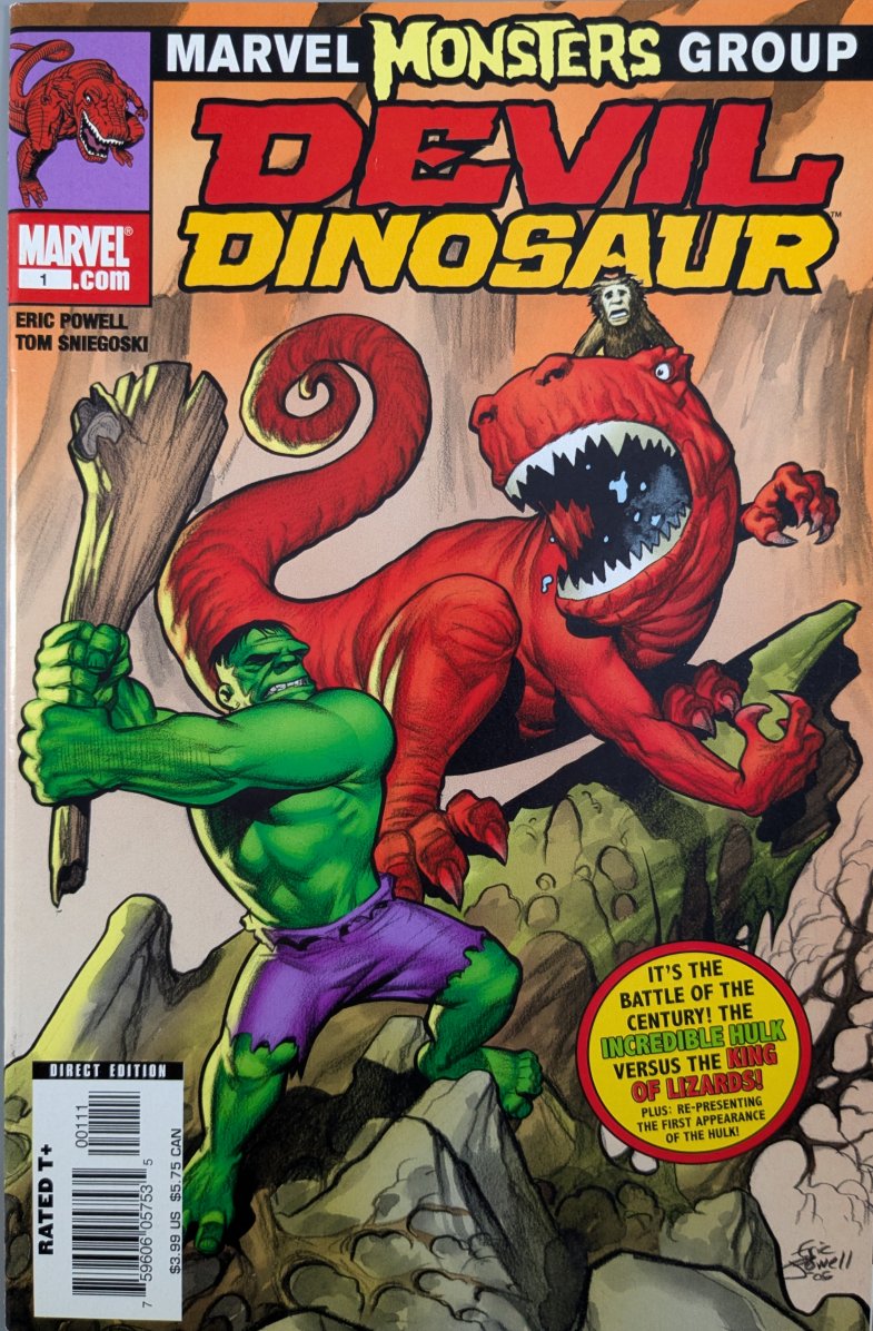 Marvel Monsters: Devil Dinosaur (2005) #1 – Simple Tragic Collectibles