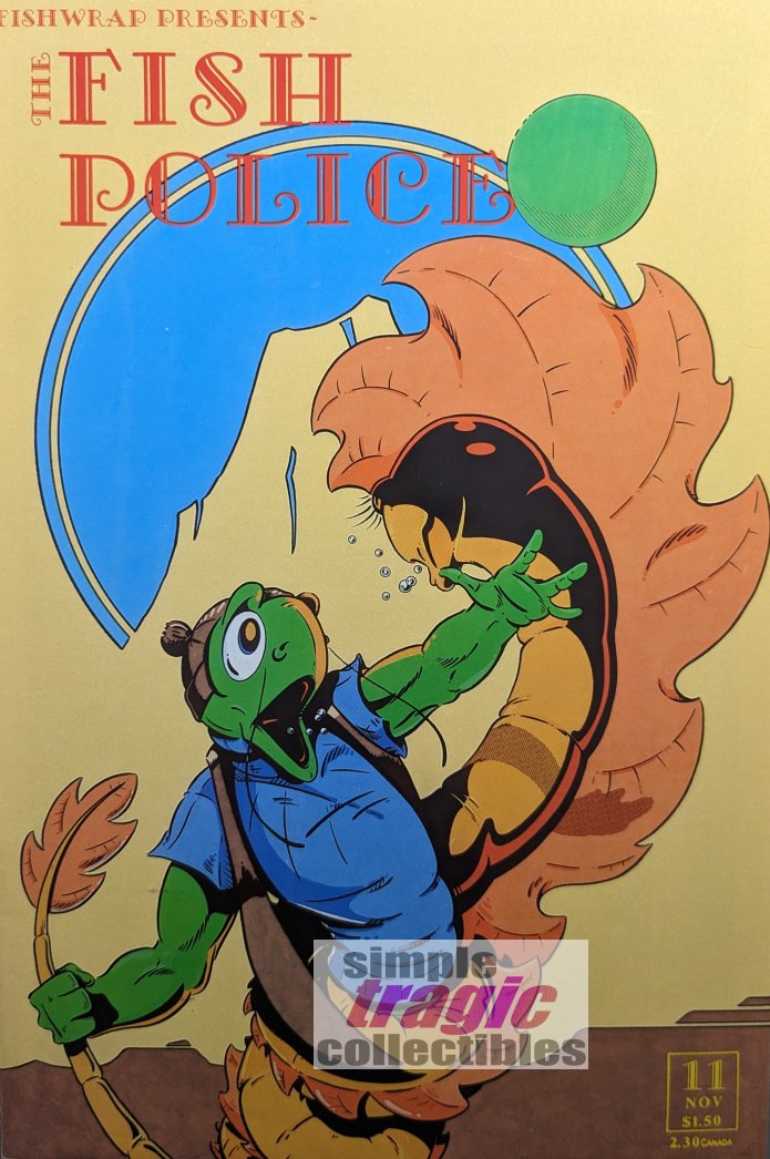 Fish Police (1985) #11 – Simple Tragic Collectibles