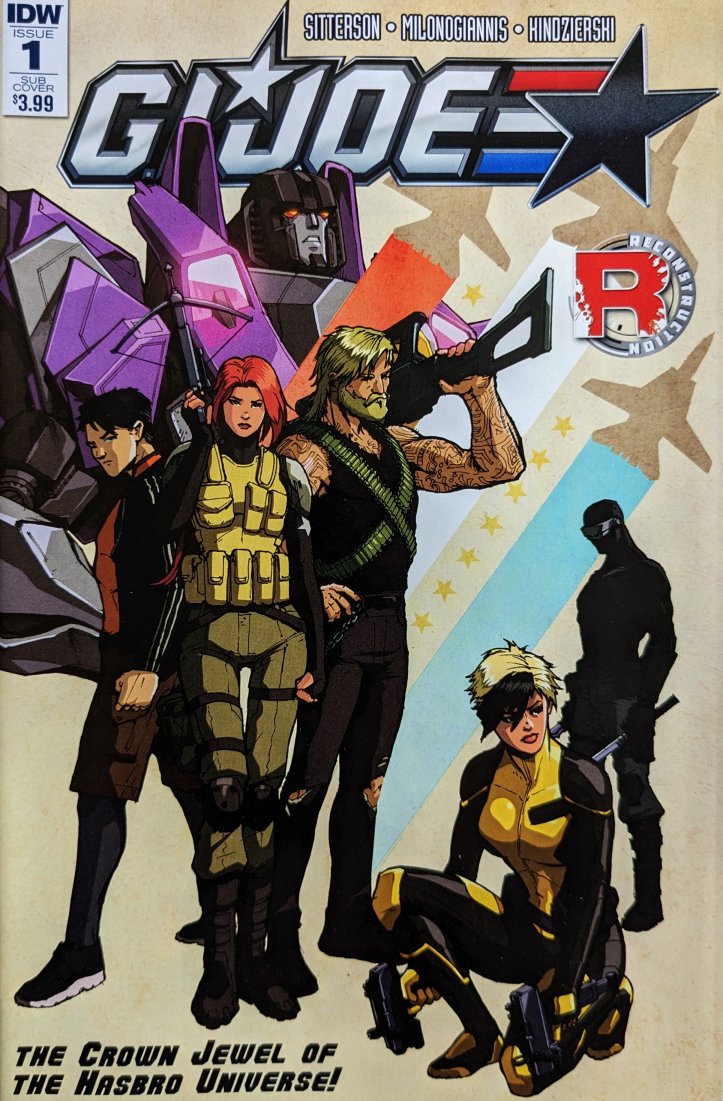 G.I. Joe (2016) #1 (Variant Griffith) – Simple Tragic Collectibles