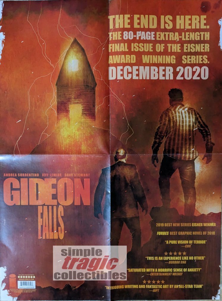 Gideon Falls (2018) 18" x 24" Final Issue Promo Poster – Simple Tragic ...