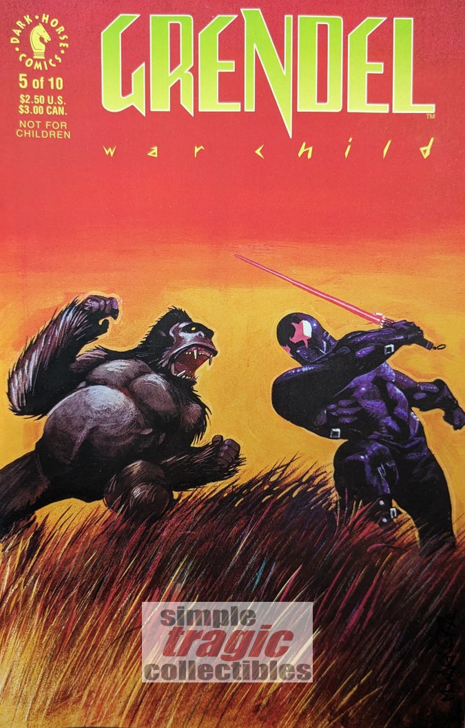 Grendel: War Child (1992) #5 (of 10) – Simple Tragic Collectibles