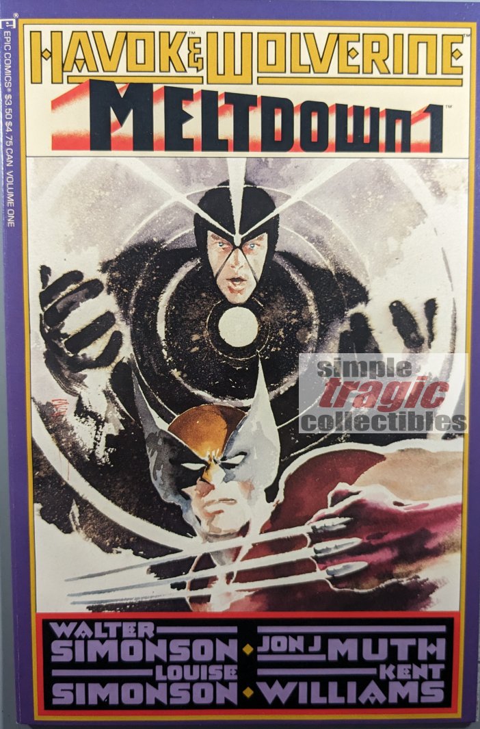 Havok & Wolverine: Meltdown (1988) #1 (of 4) – Simple Tragic Collectibles