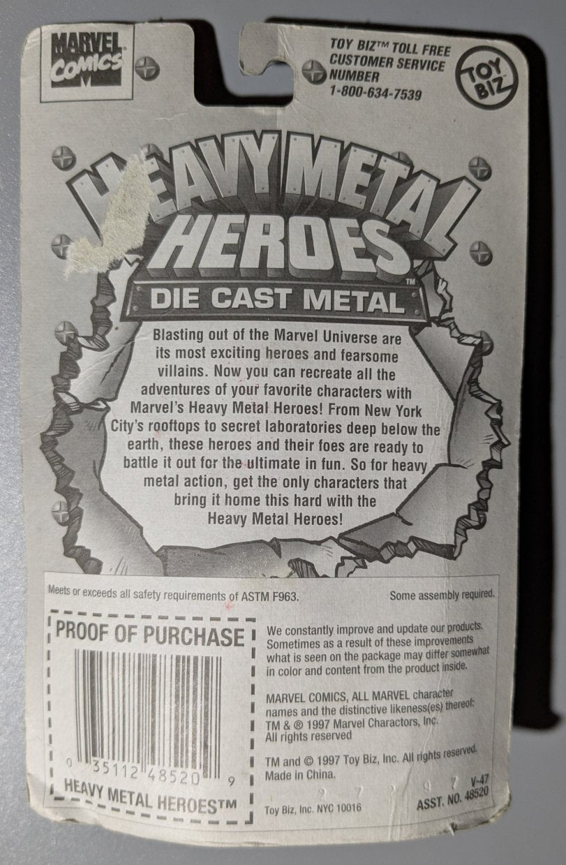 Kingpin Heavy Metal Heroes Figure (1997) Sealed – Simple Tragic ...