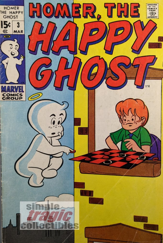 Homer, The Happy Ghost (1969) #3 – Simple Tragic Collectibles