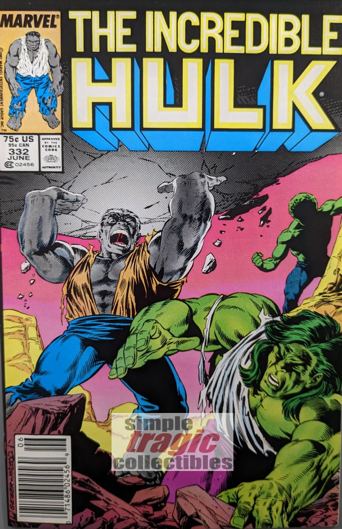 Incredible Hulk, The (1962) #332 – Simple Tragic Collectibles