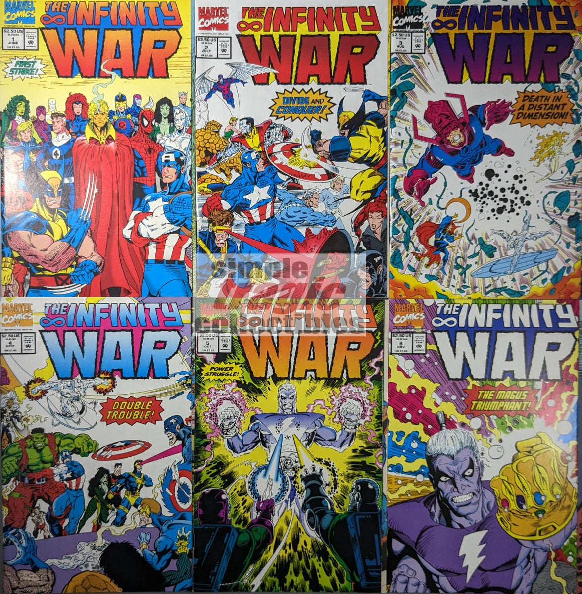 Infinity War (1992) #1-6 Complete Set – Simple Tragic Collectibles